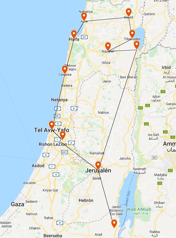 Israel y el Mar Muerto